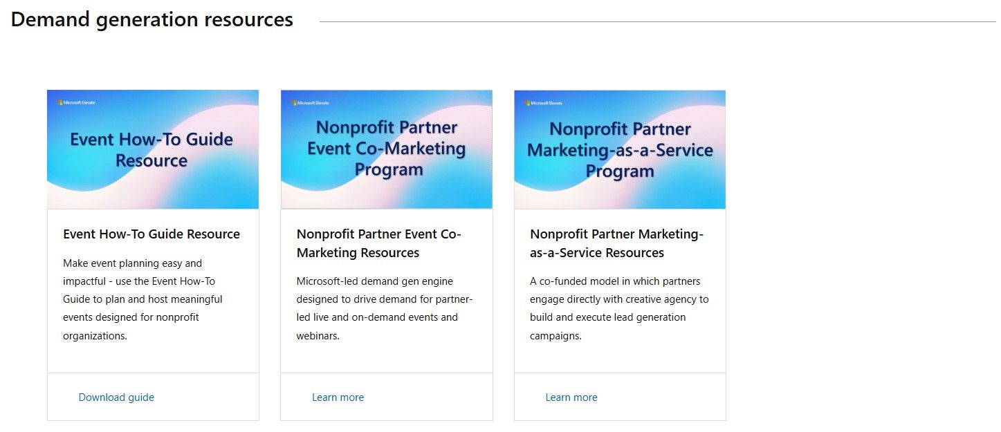 ANNOUNCEMENT: New Demand Generation Resources now available! | Microsoft Community Hub
