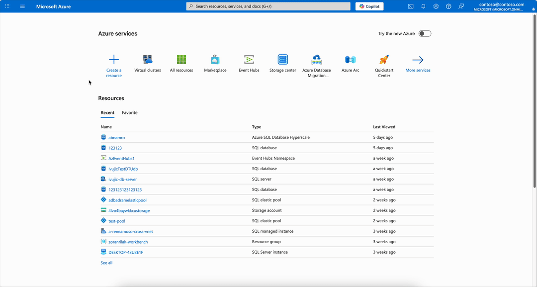 Introducing the Azure SQL hub: A simpler, guided entry into Azure SQL | Microsoft Community Hub