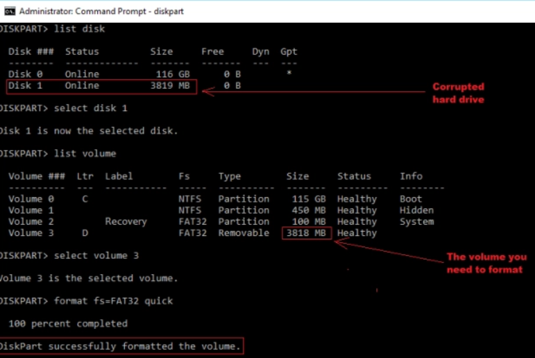 Corrupted Hard drive | Microsoft Community Hub