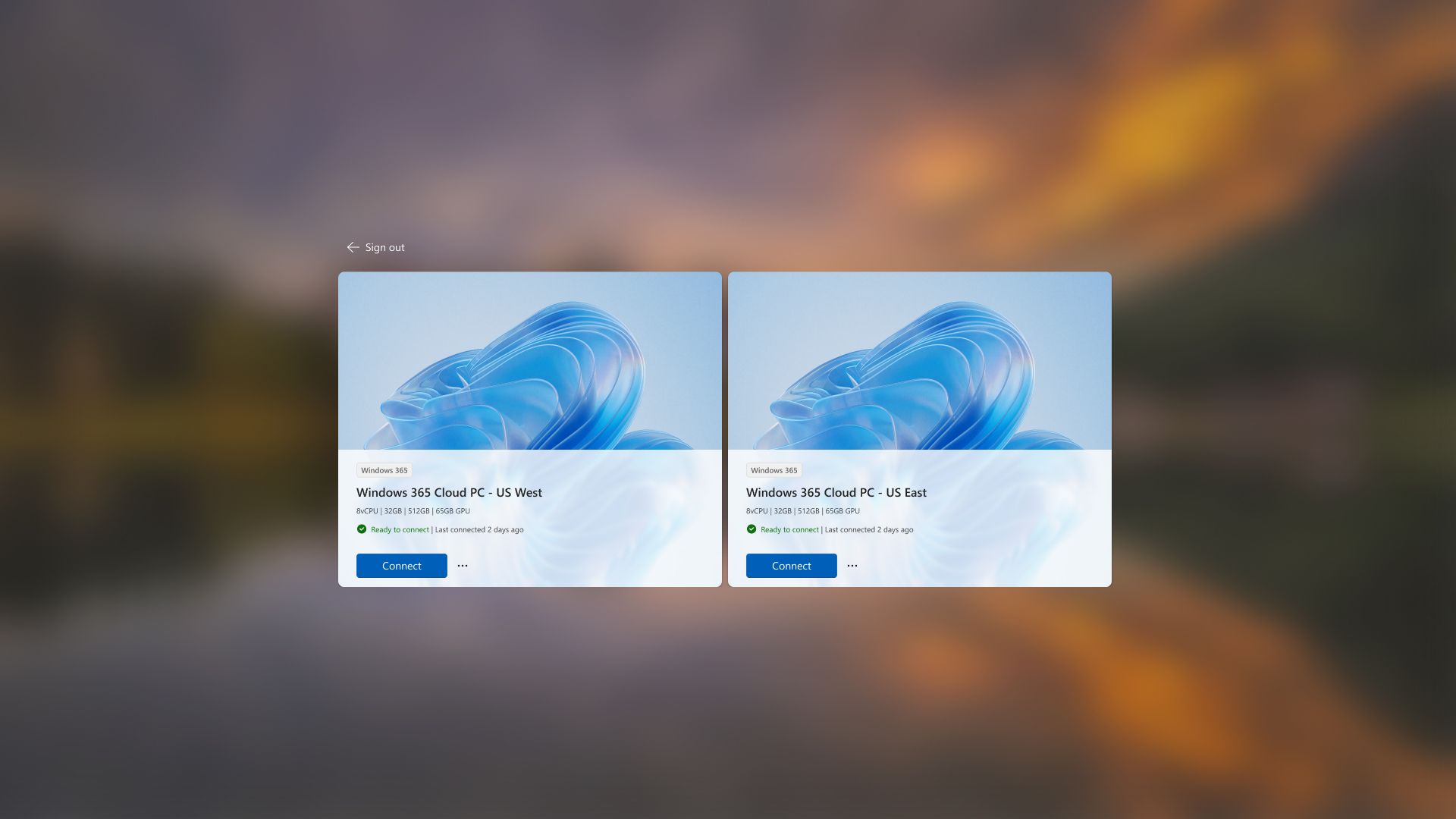 Windows 365 Boot, Connection Center & improved experience - generally ...