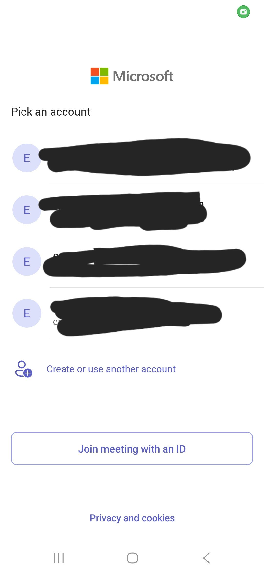 Pick an account section cannot remove the other account | Microsoft Community Hub