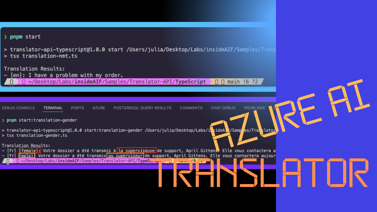 Implement multilingual TypeScript apps with Azure AI Translator preview ...