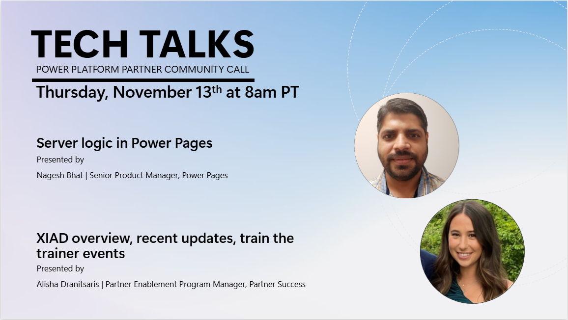 Tech Talks presents: XIAD overview, updates, train the trainer events ...