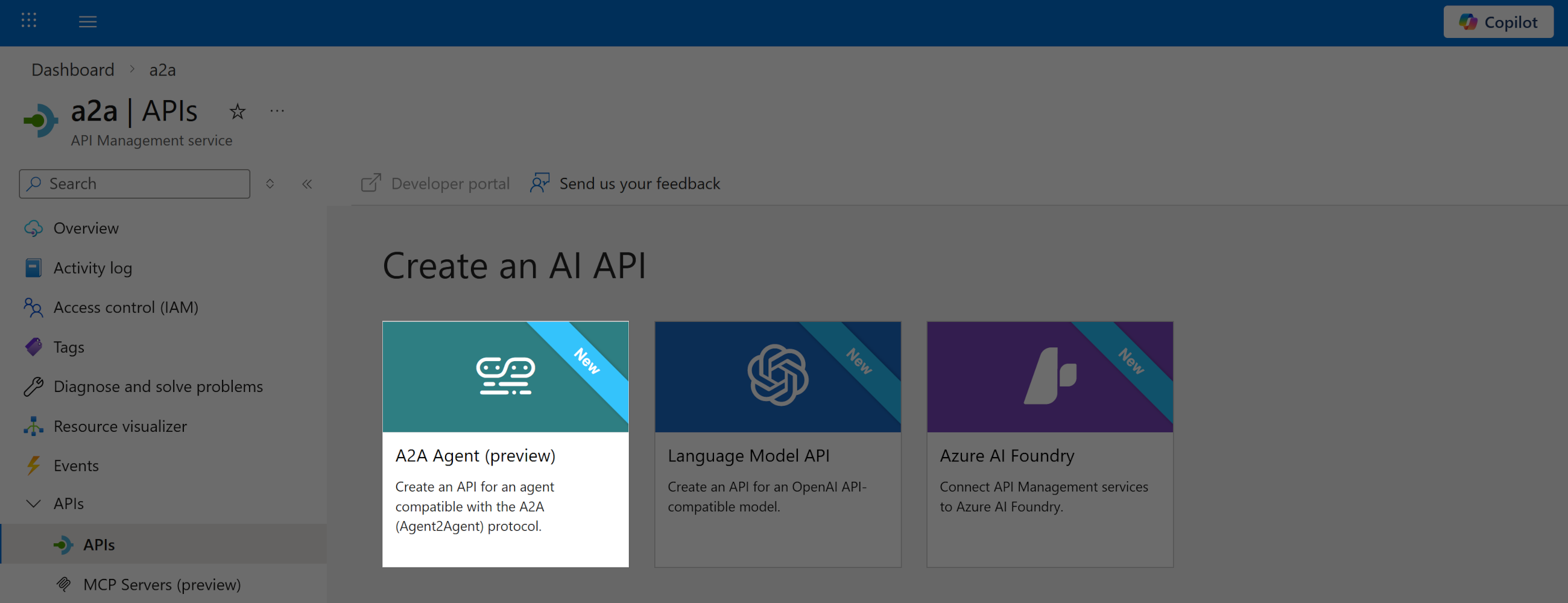 Preview: Govern, Secure, and Observe A2A APIs with Azure API Management | Microsoft Community Hub