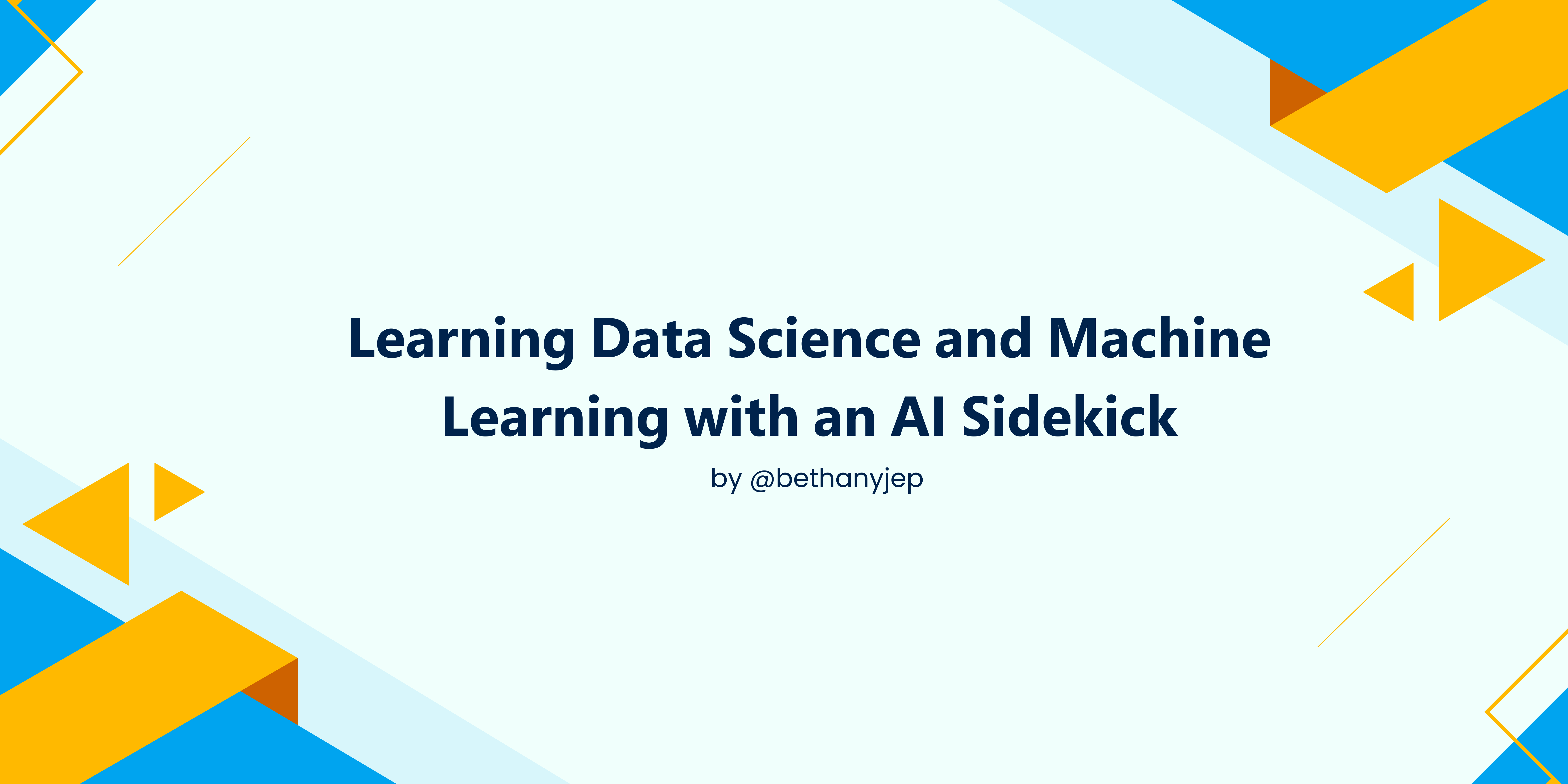 Study Buddy: Learning Data Science and Machine Learning with an AI ...