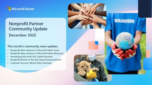 NEWSLETTER: Nonprofit Partner Community Update | December 2025 ...
