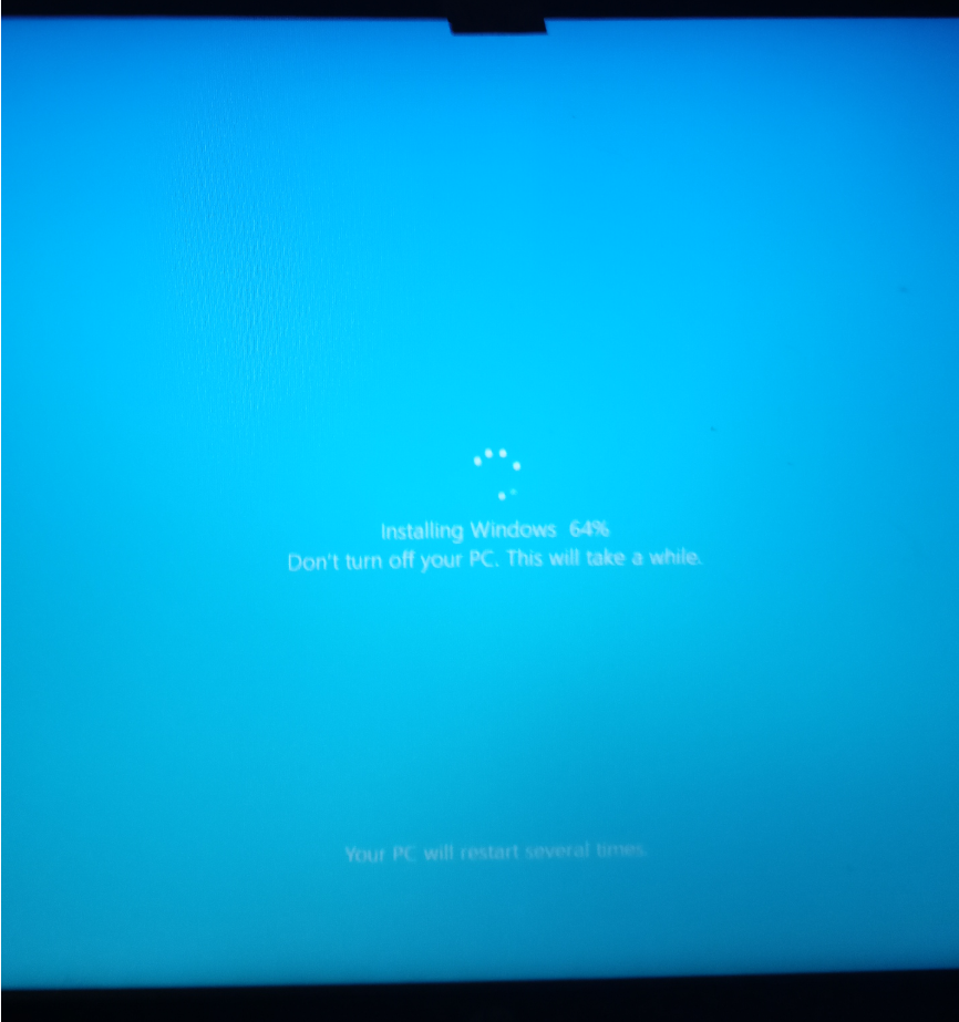 Accidentally turned off computer during factory reset Windows PC | Microsoft Community Hub