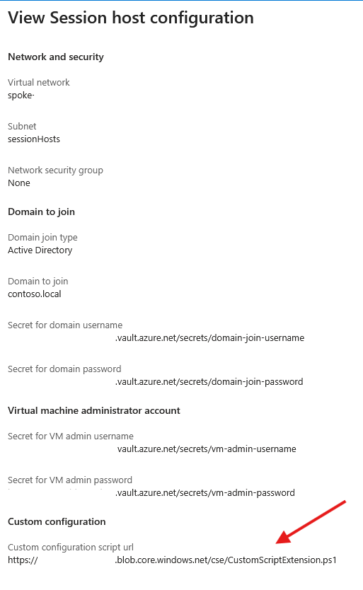 More security around using Custom Script Extensions and Session Host Configuration | Microsoft ...