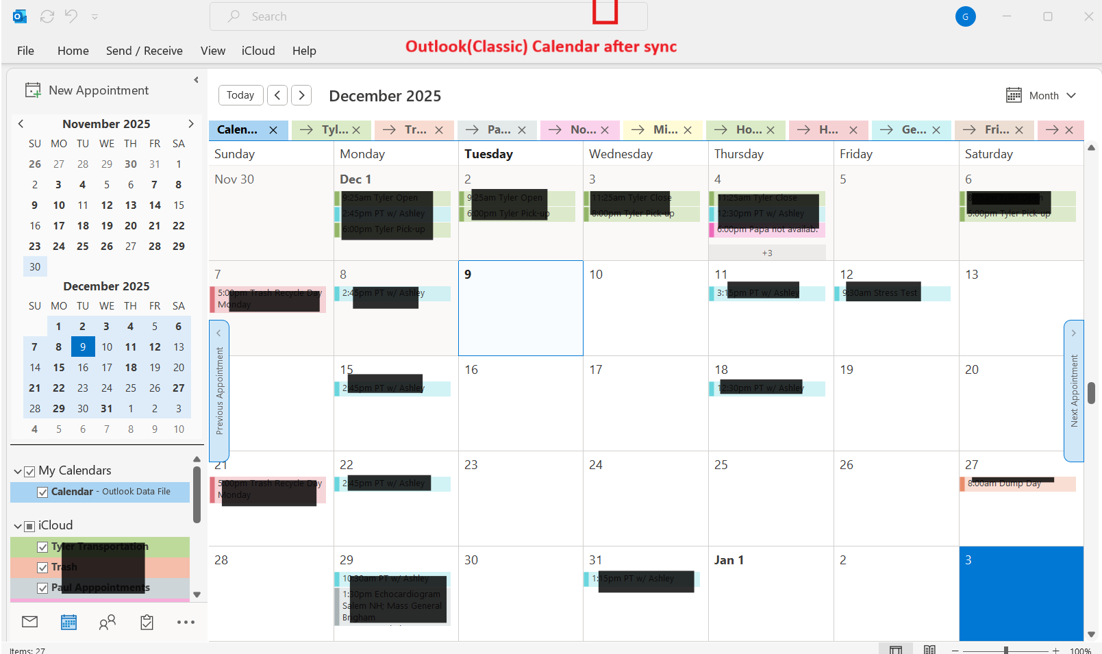 Sync New Outlook with iCloud Calendar | Microsoft Community Hub