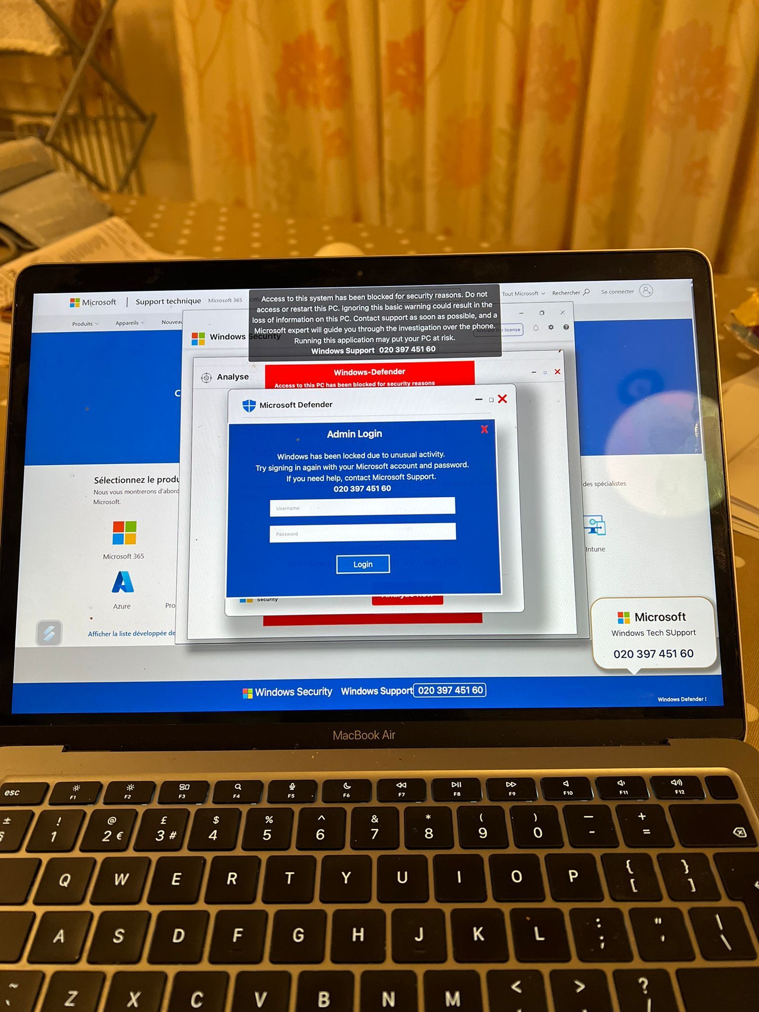 Scam Defender pop Up… help please | Microsoft Community Hub