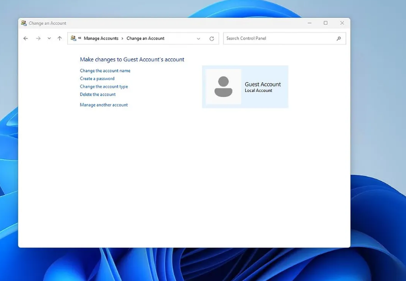 Configure guest account in Windows 11 | Microsoft Community Hub
