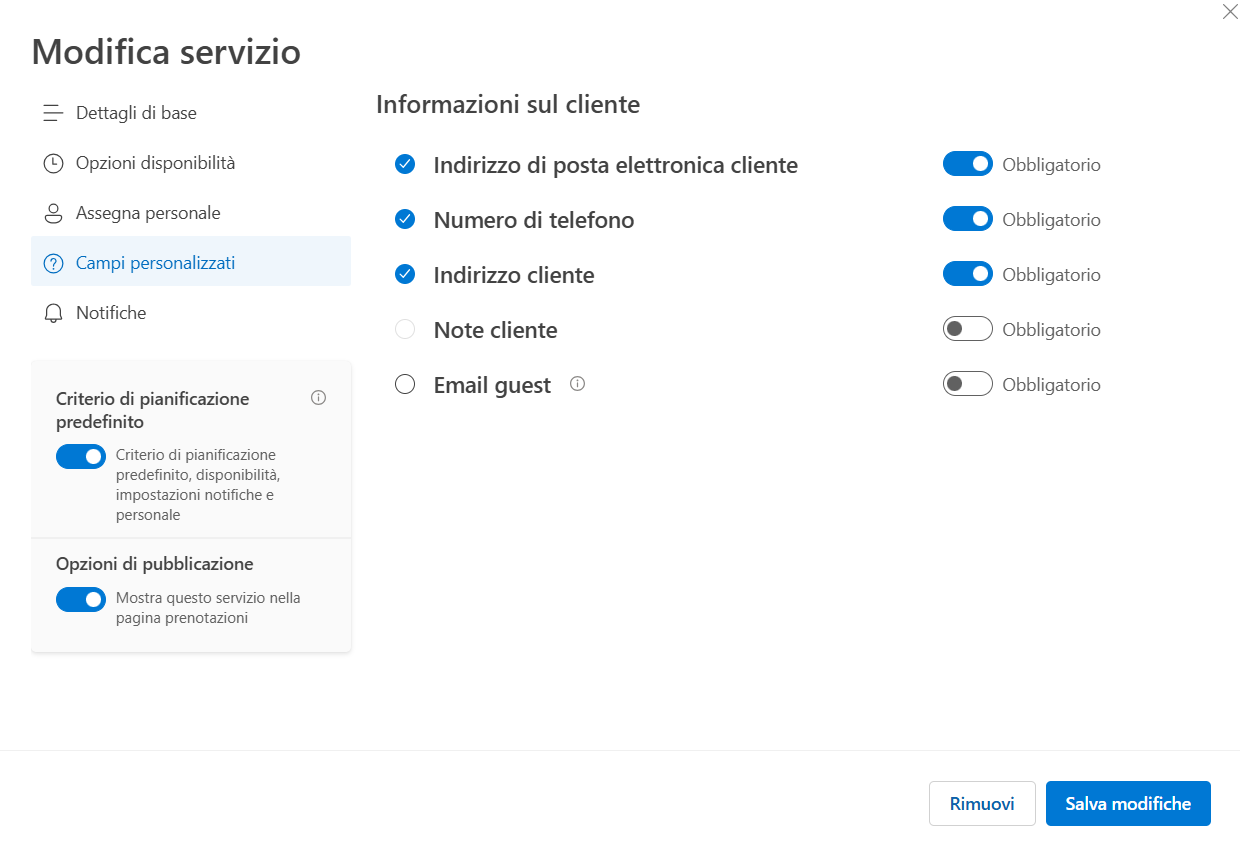 Bookings - No more notes or extra fields available | Microsoft ...