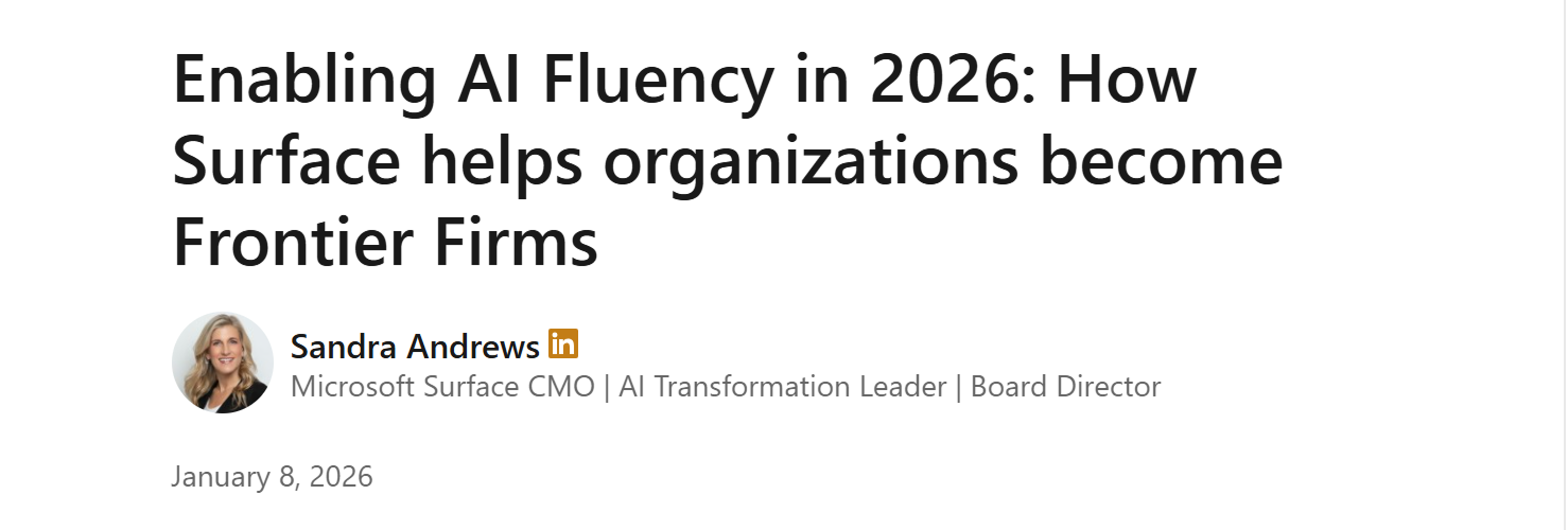 ICYMI: Enabling AI Fluency in 2026 with Surface Copilot+ PCs ...