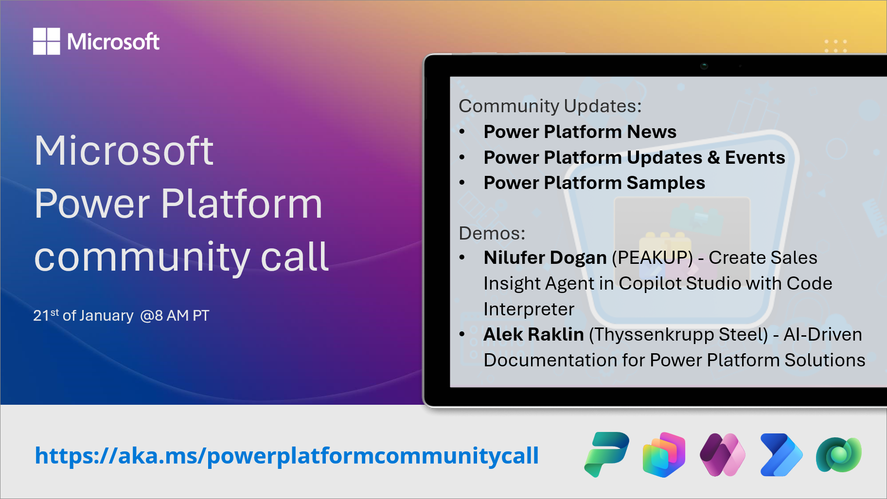 Microsoft Power Platform community call - January 2026 | Microsoft Community Hub