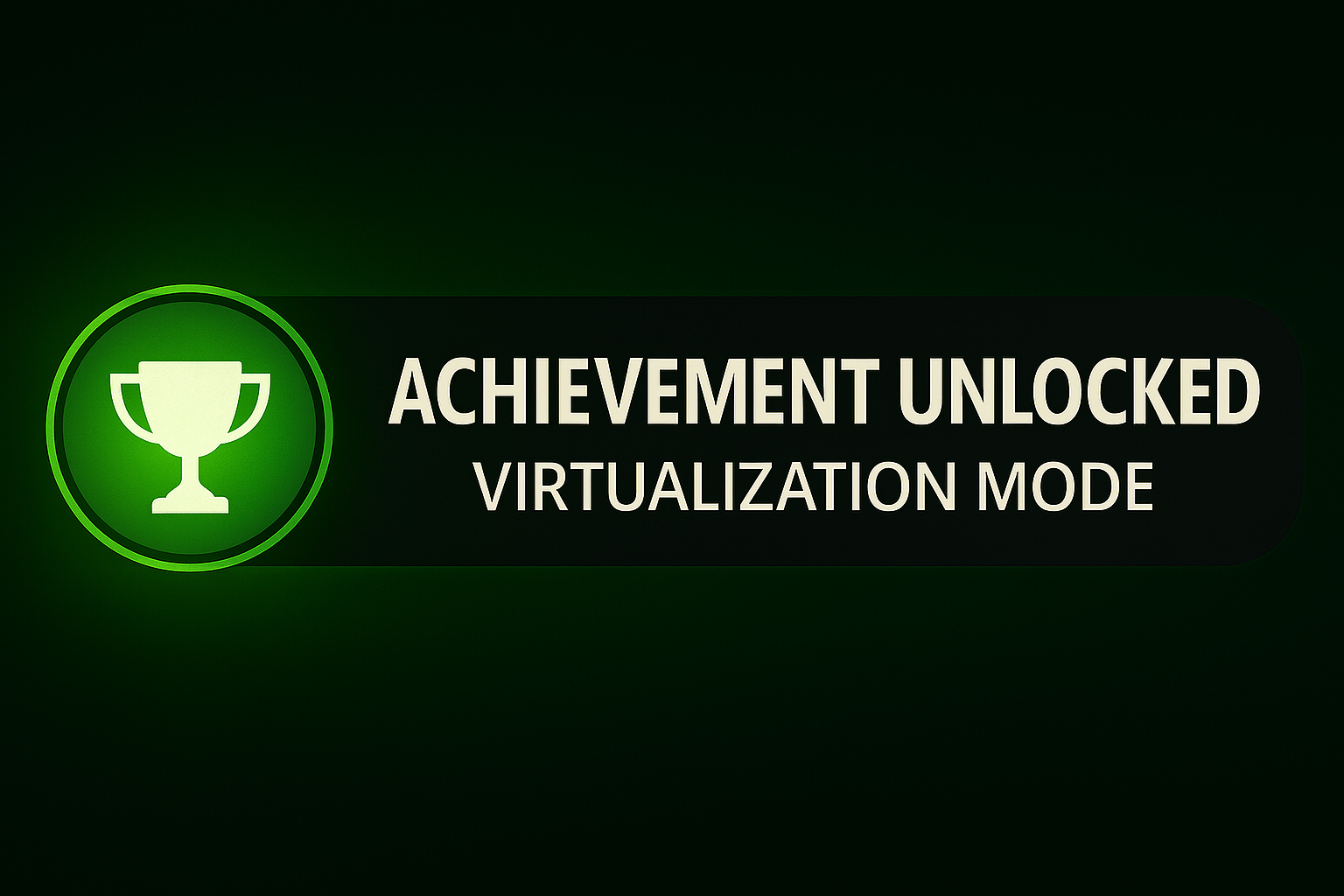 Virtualization Mode Unlocked | Microsoft Community Hub