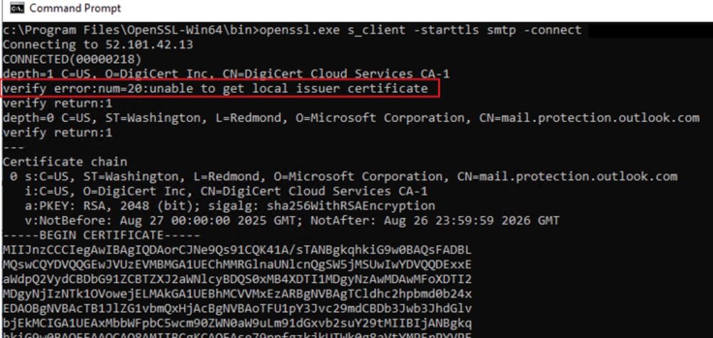 Trust DigiCert Global Root G2 Certificate Authority to Avoid Exchange ...