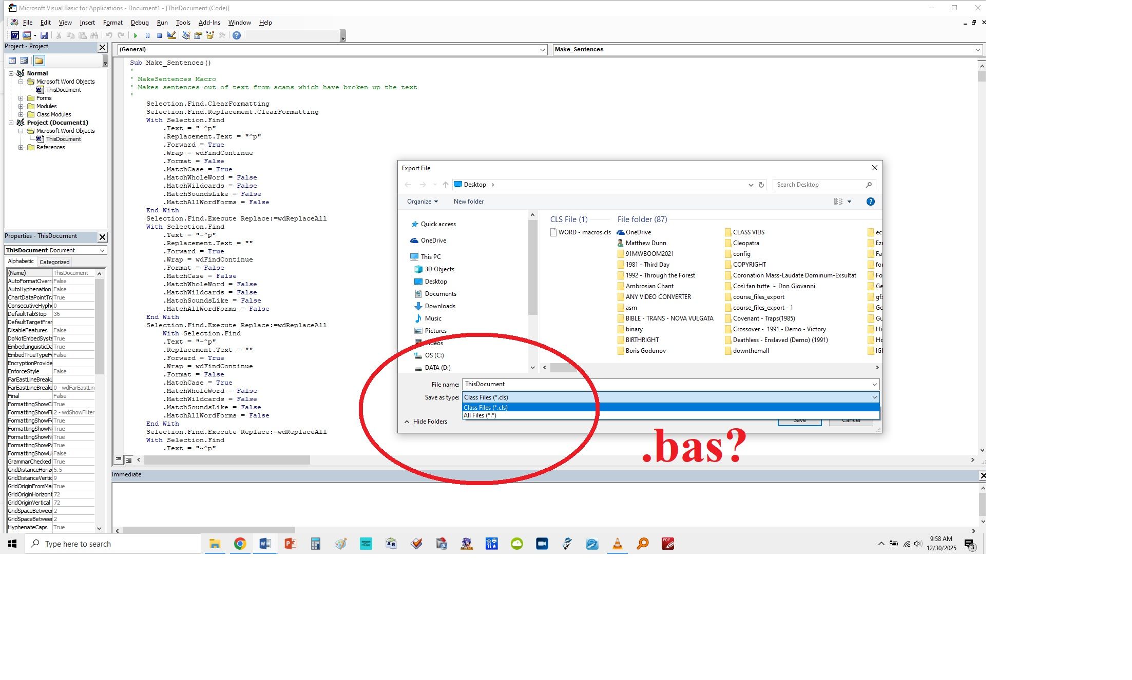 How do I export macros to new install of Word? | Microsoft Community Hub