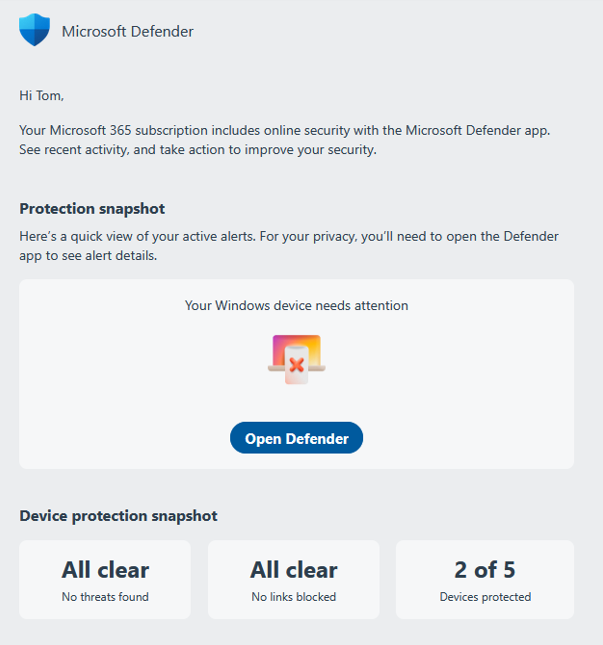 I have absolutely no idea what Microsoft Defender 365 wants me to do ...