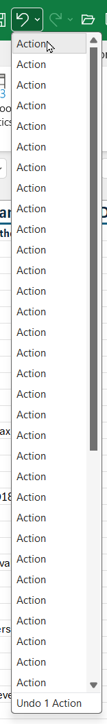 Add ability to label the actions office-js takes on the document in the ...