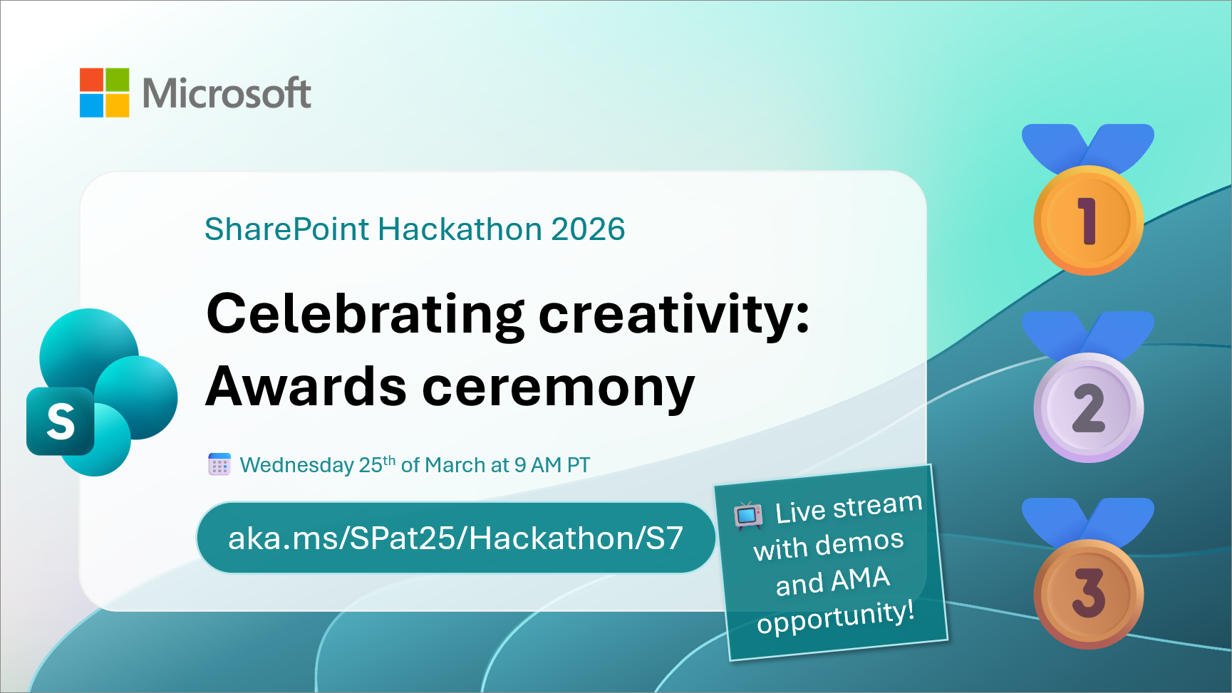 Celebrating creativity: Awards ceremony | SharePoint Hackathon 2026 ...
