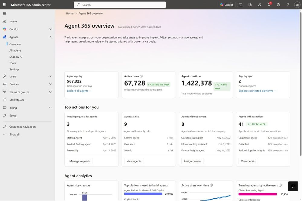 What’s New in Agent 365: May 2026 | Microsoft Community Hub