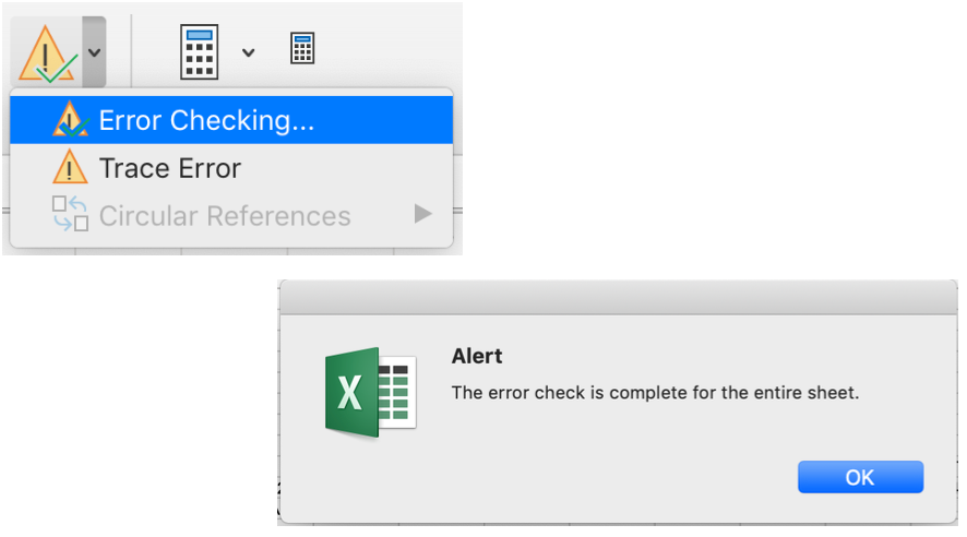 Restore [Errors Checking Dialog] in Excel | Microsoft Community Hub