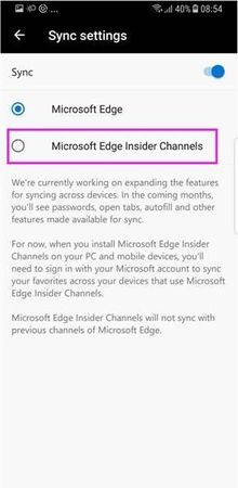 *Updated 9/3* Syncing in Microsoft Edge Preview Channels | Microsoft ...