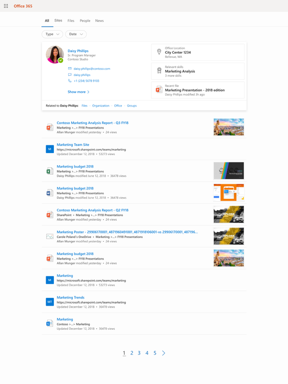 Welcome to Microsoft Search, intelligent search for the modern ...