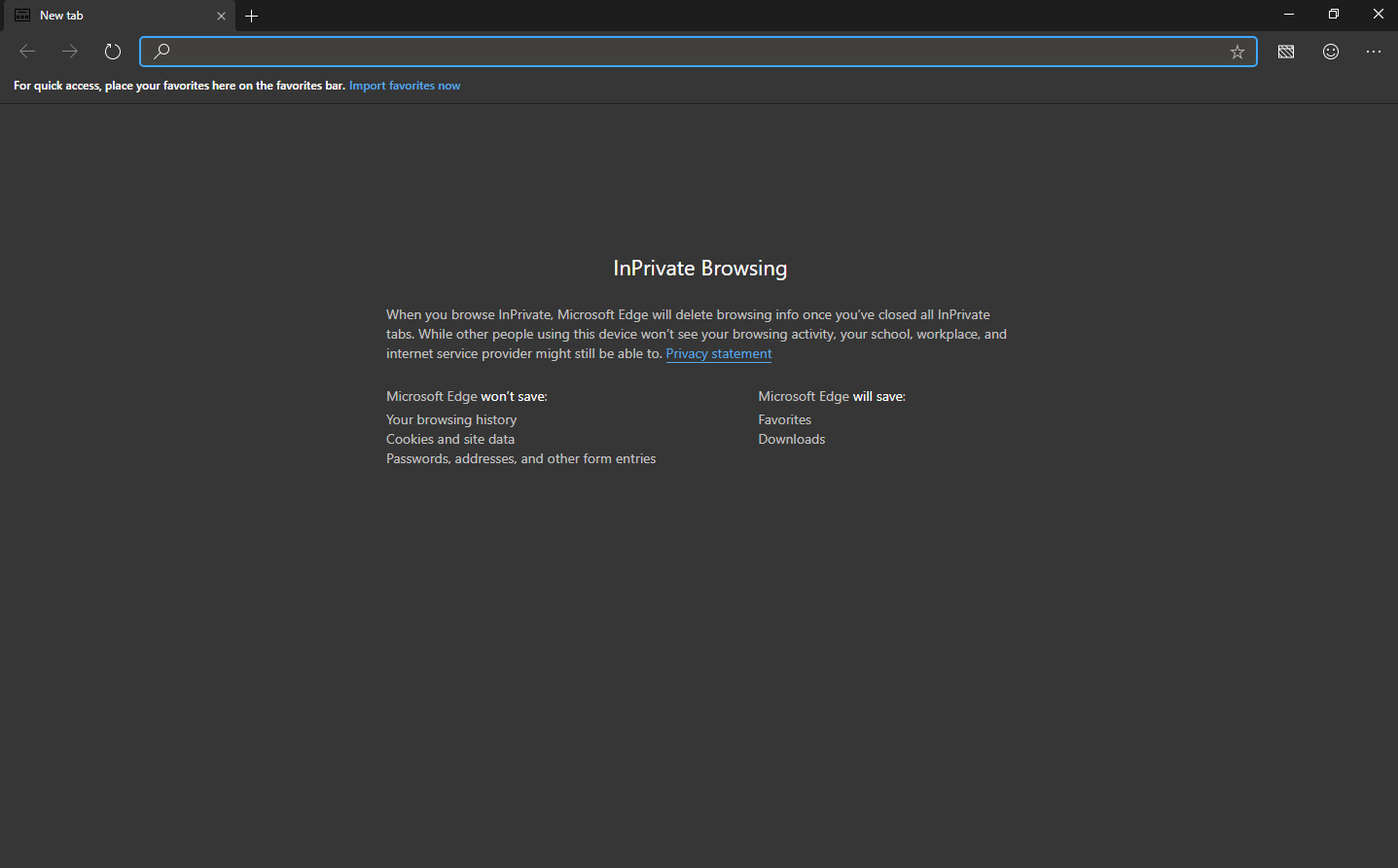 Inprivate mode seriously needs to have brought back the blue icon in ...
