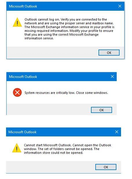 Outlook fails to start | Microsoft Community Hub