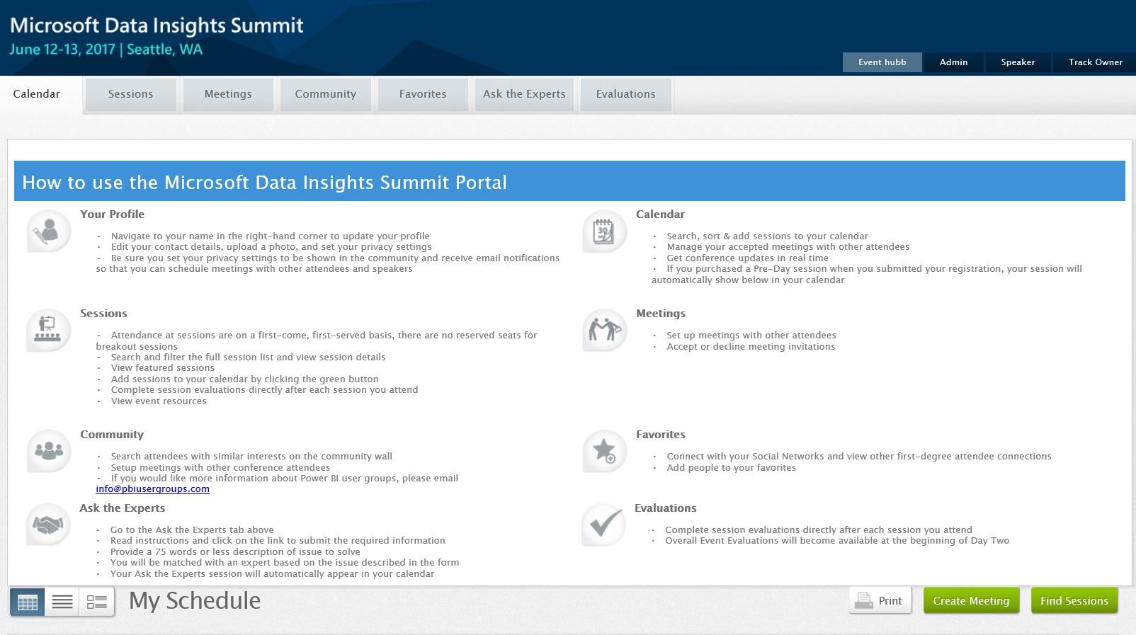 Meet 1 1 With A Microsoft Expert At Microsoft Data Insights Summit Book Your Appointment Today