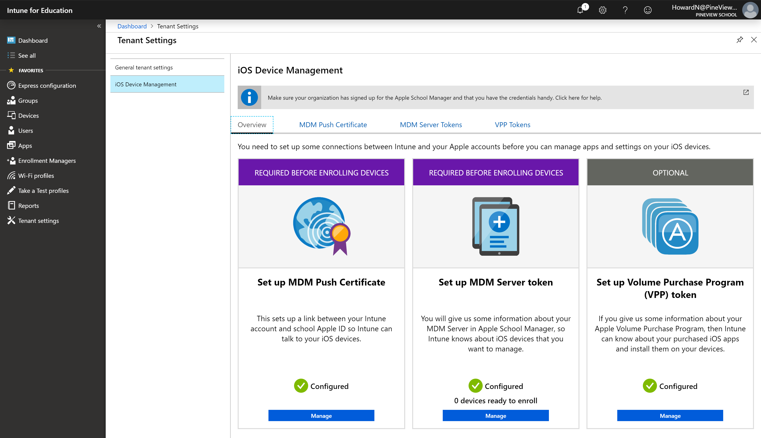 Simplified iOS device management with Microsoft's Intune for Education ...