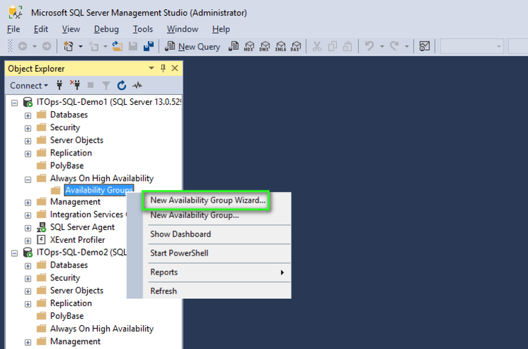 Step-By-Step: Creating a SQL Server Always On Availability Group