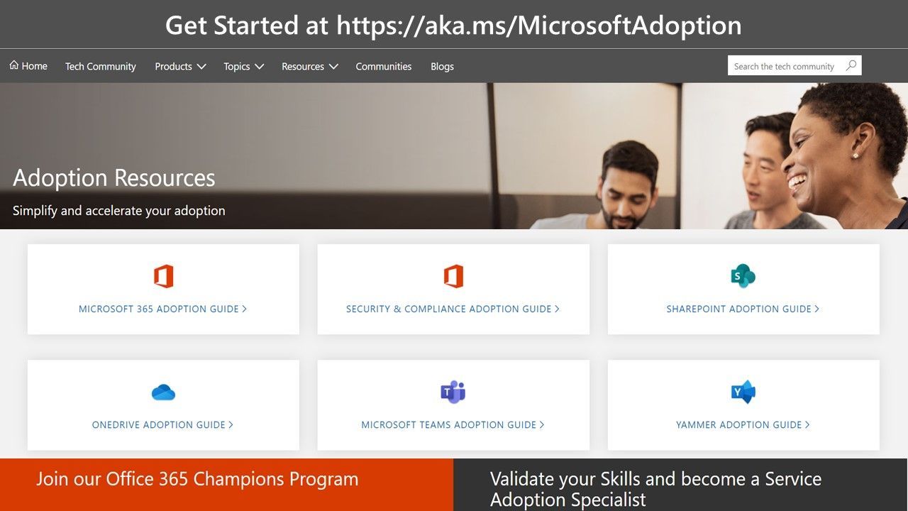 NEW: Microsoft Adoption Resource Hub is Live