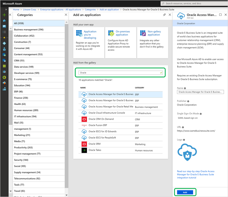 Using Azure AD with your Oracle Cloud apps | Microsoft Community Hub