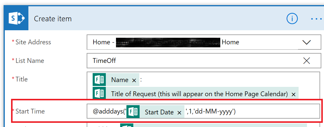 Populate a SharePoint calendar from Microsoft Forms via Flow | Microsoft Community Hub