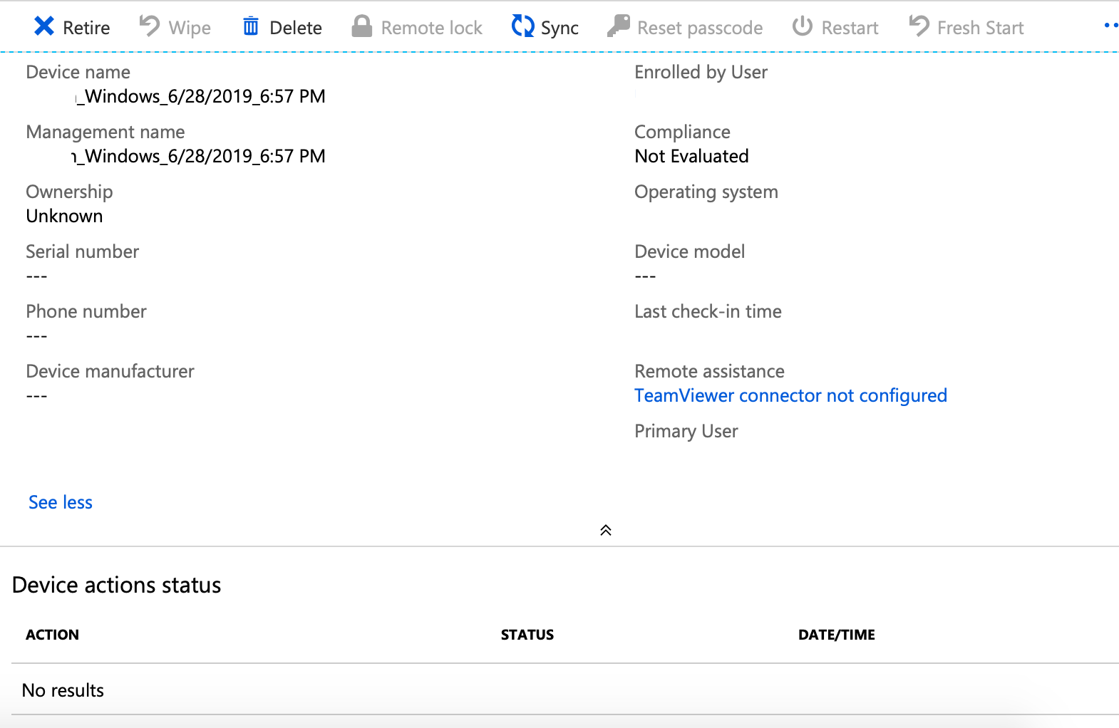 Unable to enroll device to Intune | Microsoft Community Hub