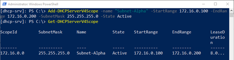 How to Manage DHCP using PowerShell