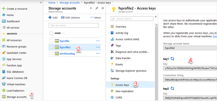 Getting started with FSLogix profile containers on Azure Files in Windows Virtual Desktop ...