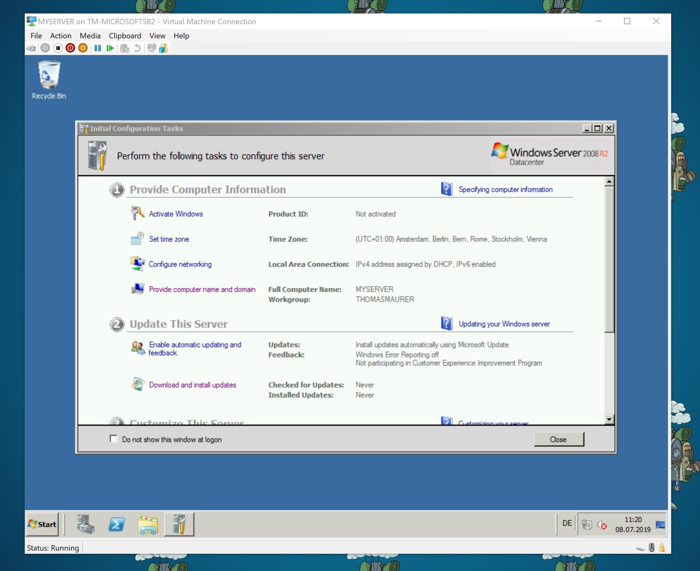 How to In-Place Upgrade Windows Server 2008 R2 to Windows Server 2019