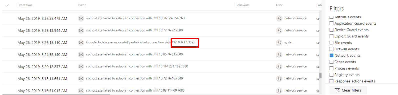 MDATP Monitoring network connection behind forward proxy - Public ...