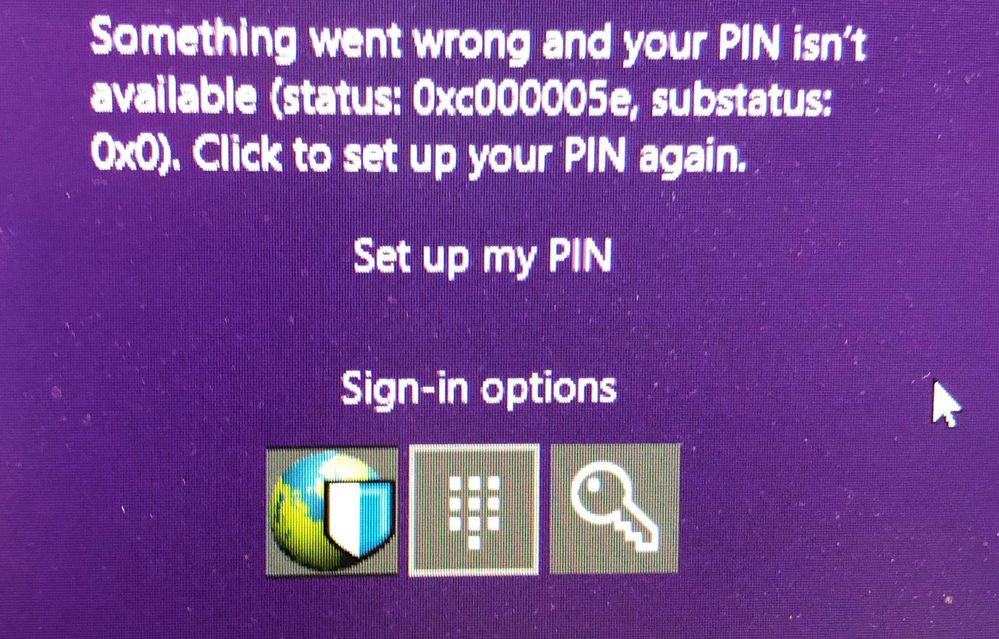 surface laptop gen1, cannot use faceID nor PIN | Microsoft Community Hub