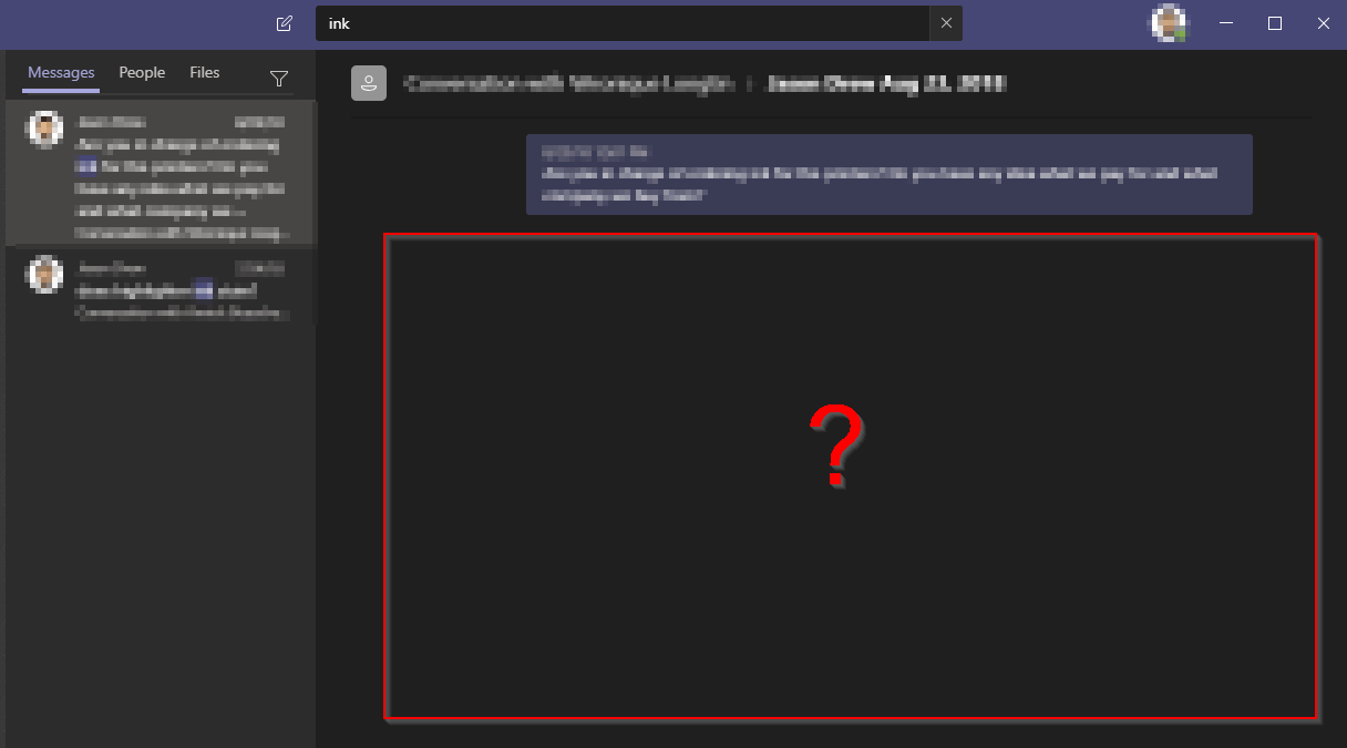 Teams messages search function does not show full conversation ...