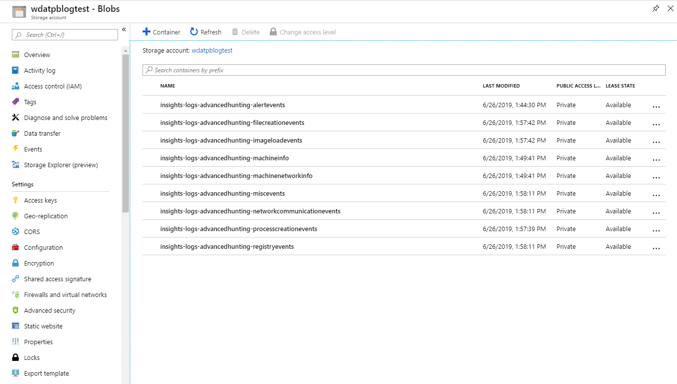 Microsoft Defender ATP Streaming API - Public Preview - DIY example ...