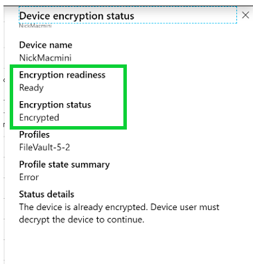 Microsoft Intune announces support for macOS FileVault disk encryption management | Microsoft ...