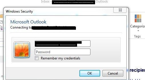 Outlook 2013 Standard keep asking password when shared mailbox auto ...