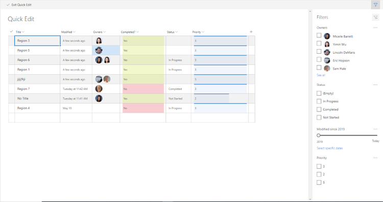 Enhanced Quick Edit for SharePoint lists and libraries | Microsoft Community Hub