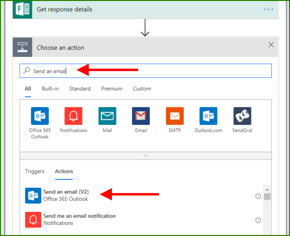 Automatically send a customized receipt to respondents outside of my organization using forms ...