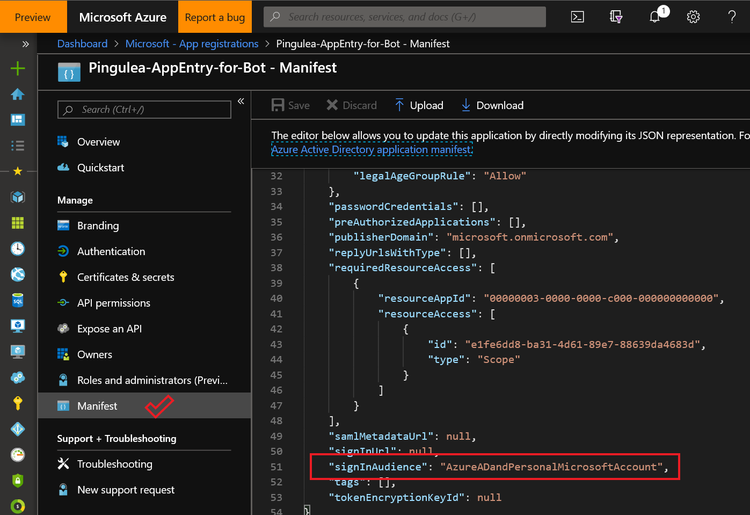 How to create an app registration in Azure AD for a bot solution ...