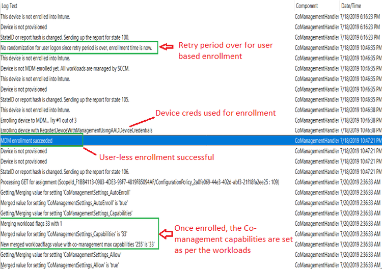 Support Tip: Understanding auto enrollment in a co-managed environment ...